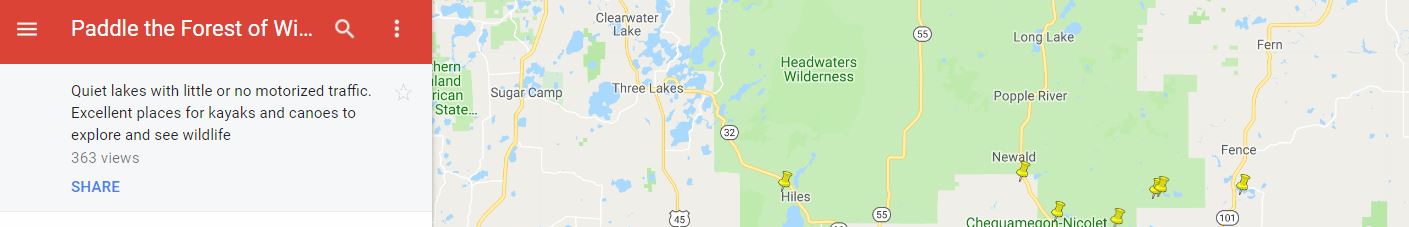 QUIET WATERS OF FOREST COUNTY - Forest County Association of Lakes